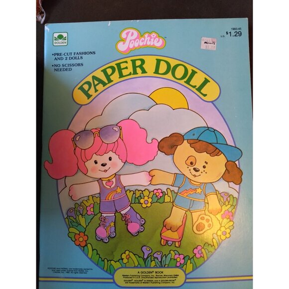 Goldenbook | Toys | Vintage 983 Goldenbook Paper Doll Book New Uncut ...
